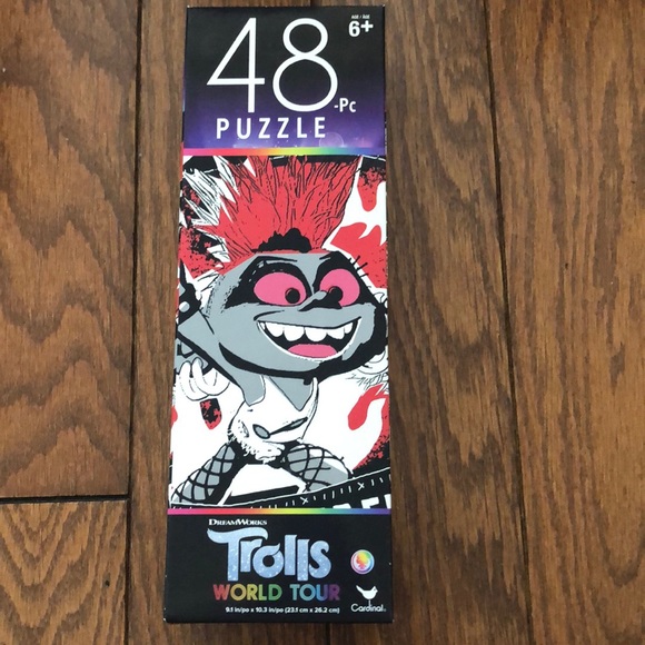 Cardinal | Toys | Dreamworks Trolls World Tour 48pc Jigsaw Puzzle ...